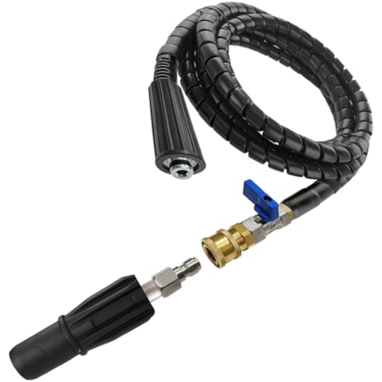 Kit Engate Rápido Karcher K2.500 Black Bico Registro Mangueira Nylon ...