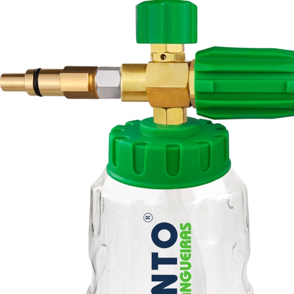 Snow Foam Latão Verde Lavadora Bigyao HPI 1100-1 com 1 Garrafa